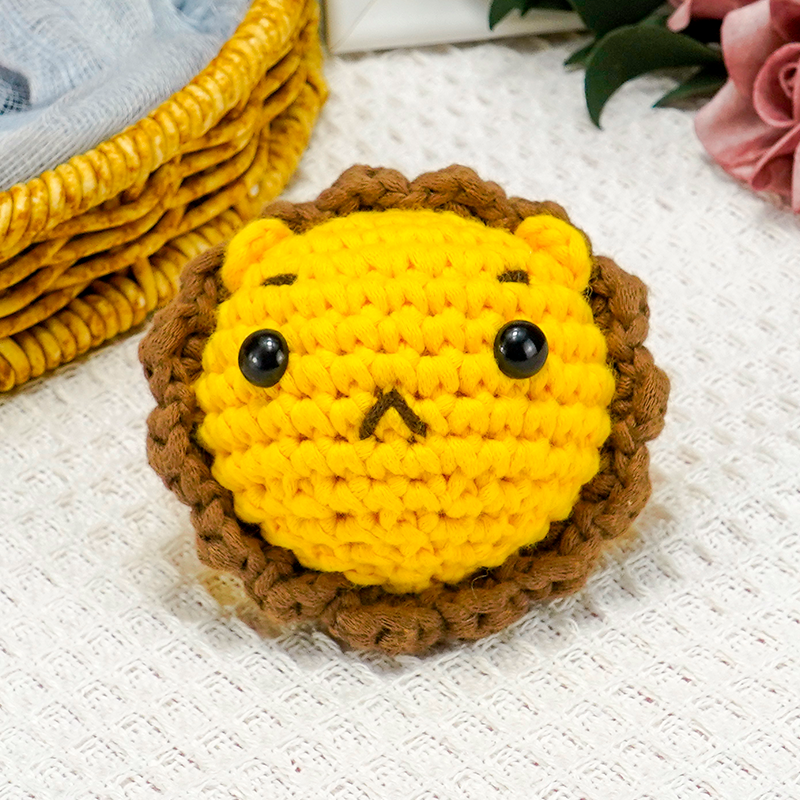 HEJIN-The lion amigurumi crochet tutorials